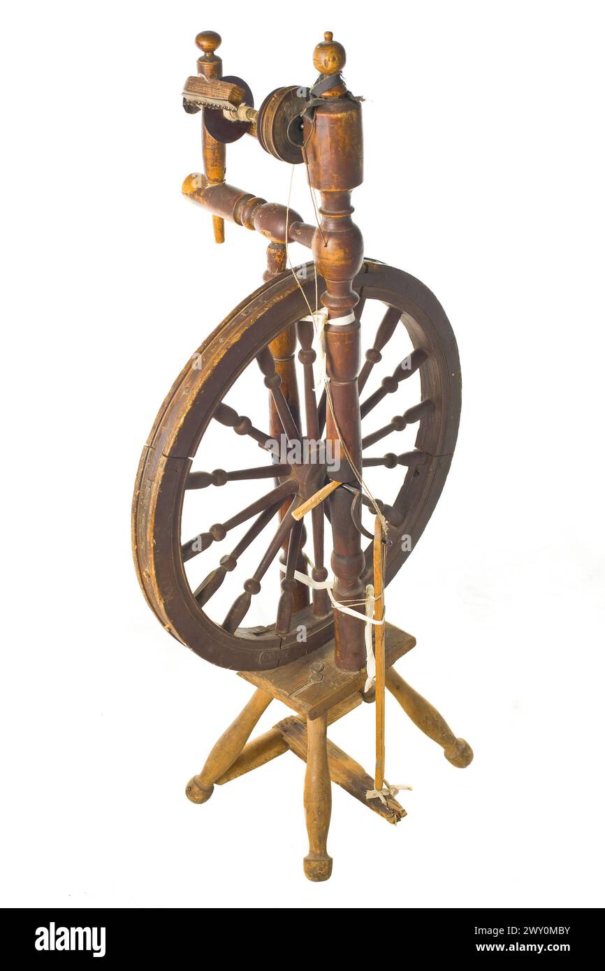 Distaff spindle hi-res stock photography and images - Alamy