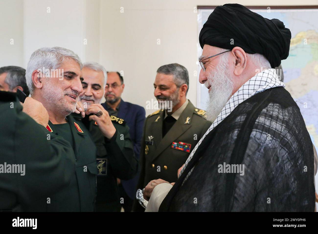 April 3, 2024, Tehran, Iran: This undated picture shows Iranian Supreme Leader Ayatollah ALI ...