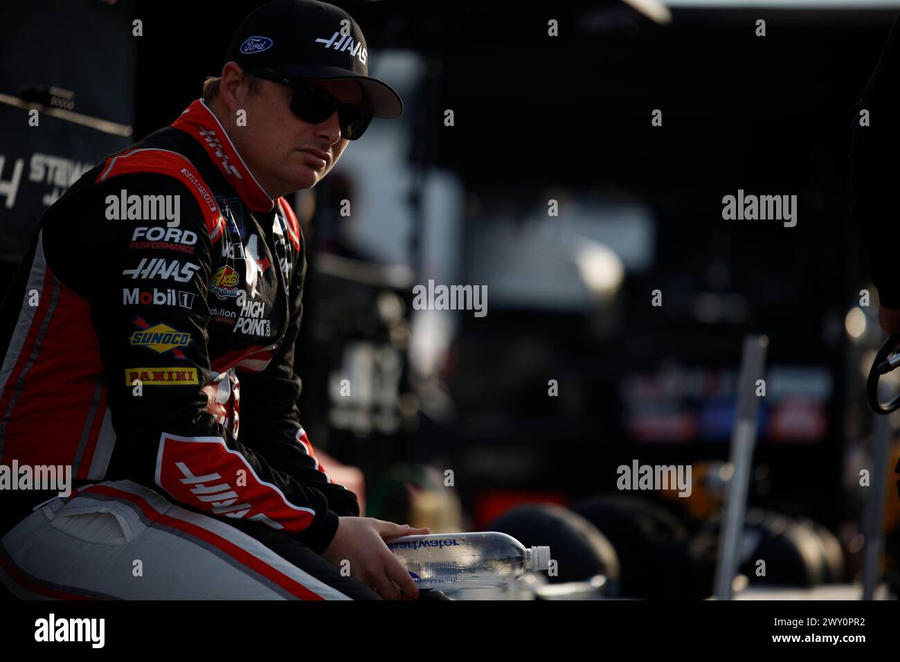 NASCAR Xfinity Series driver, Cole Custer gets ready to qualify for the ...