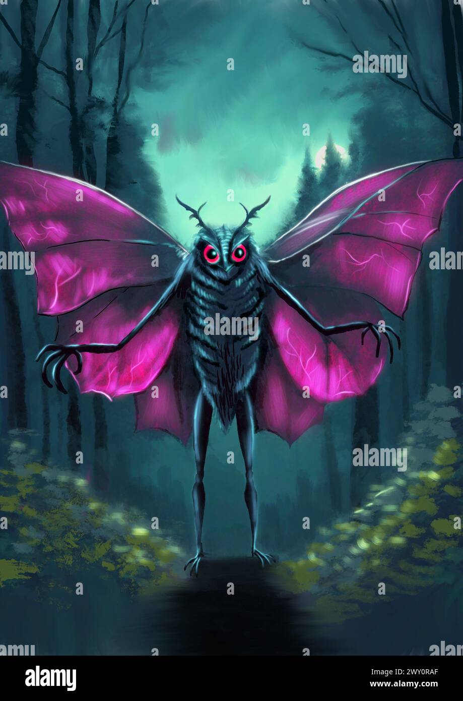 Mothman west virginia hi-res stock photography and images - Alamy