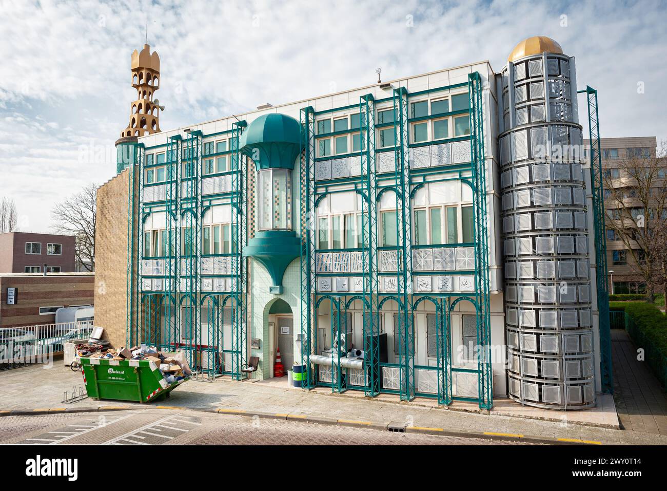 Islamic Mosque "Abi Bakr Issiddik" in neighbourhood Zuilen, The ...