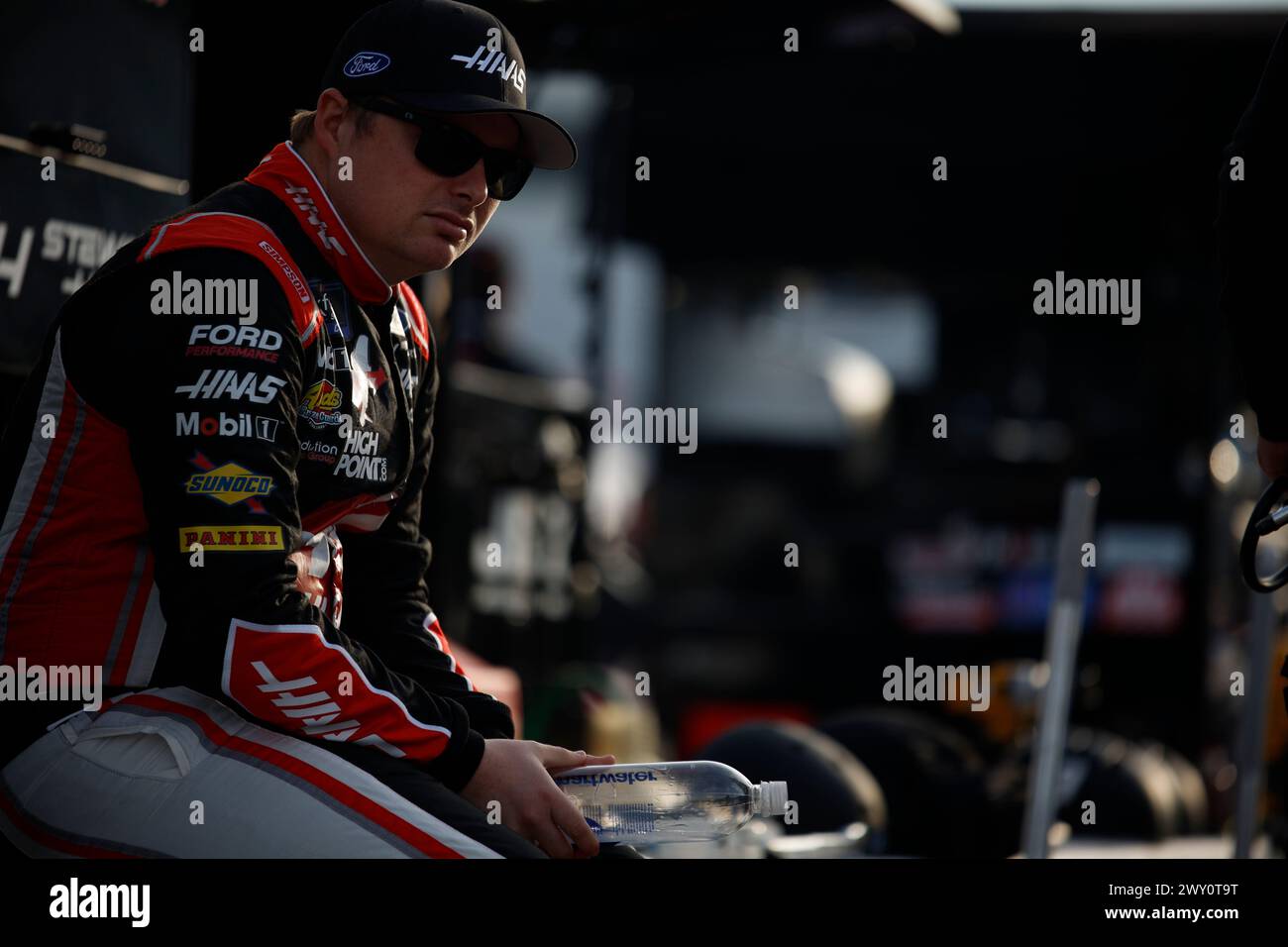 NASCAR Xfinity Series driver, Cole Custer gets ready to qualify for the ...
