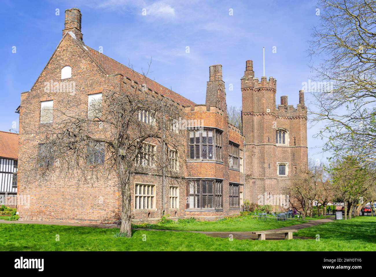 Gainsborough Old Hall medieval manor house Exterior Gainsborough ...