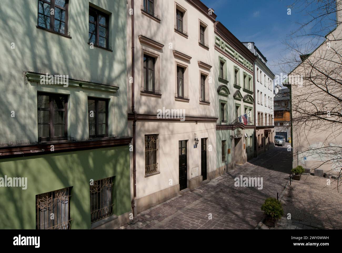 Ciemna Street, Kazimierz, Krakow, Poland Stock Photo - Alamy