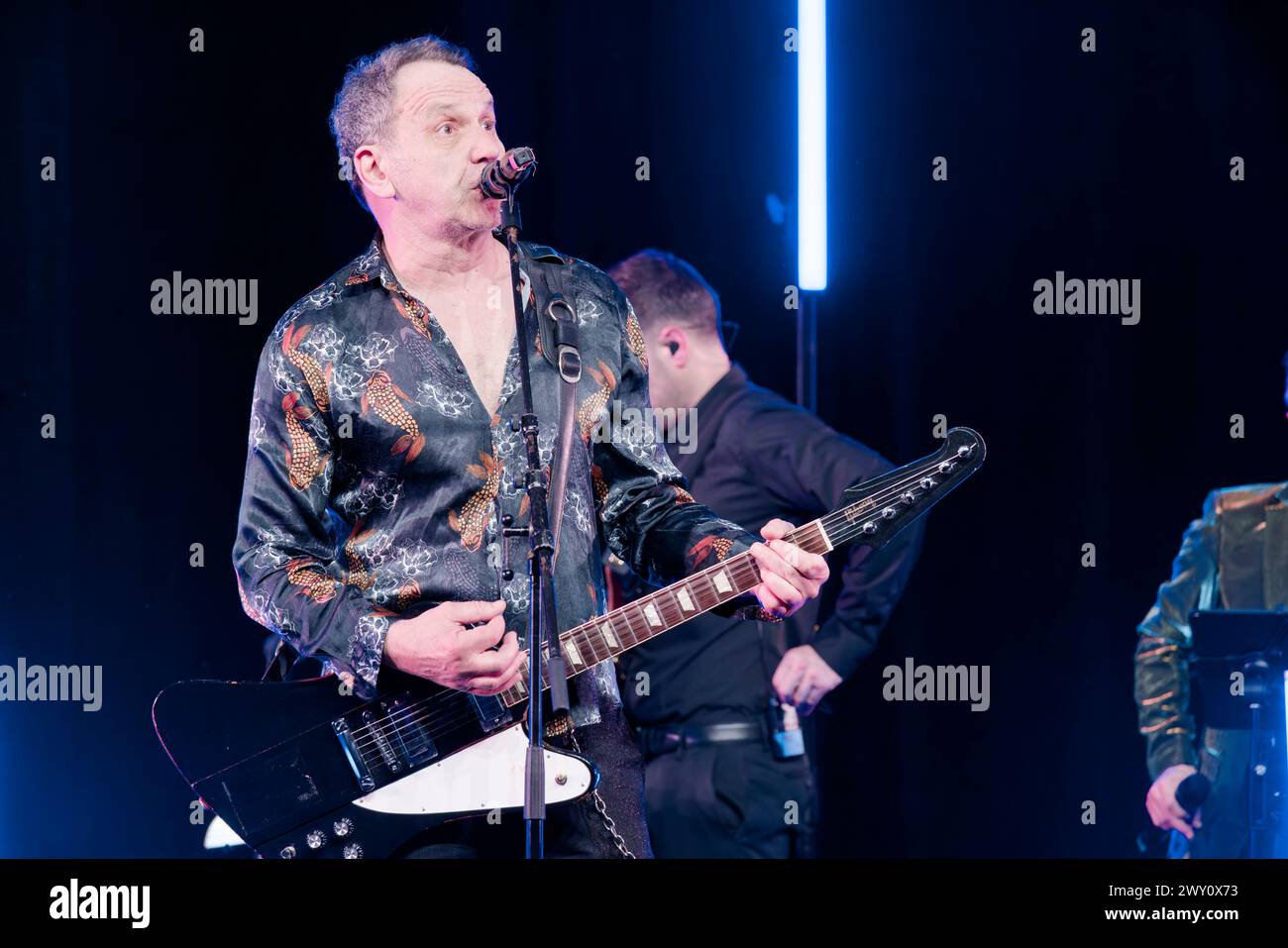 Paris, France. 2nd Apr, 2024. Jean Pierre Morgand performs on the ...