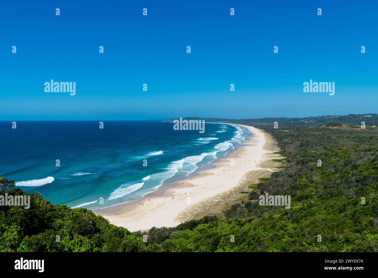 Byron Bay beach, NSW, Australia Stock Photo - Alamy