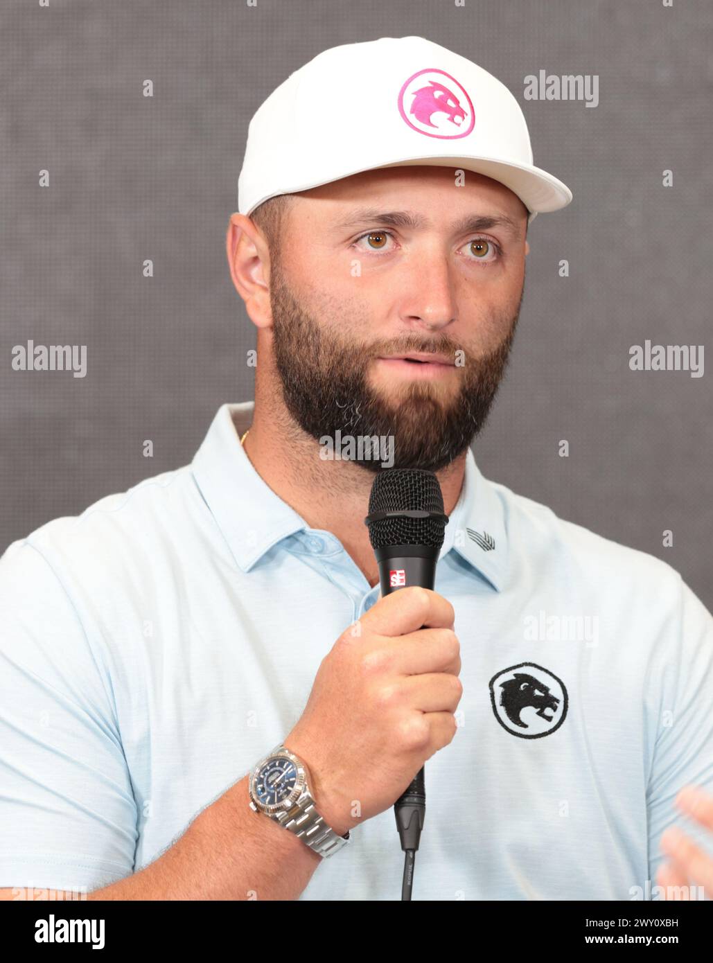 DORAL, FL-APRIL 3: Jon Rahm (Legion XIII Captain) is seen during the ...