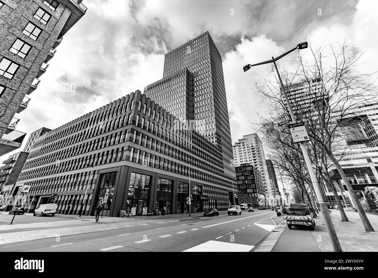amsterdam, netherlands, 29 march 2024, modern building symphony offices ...