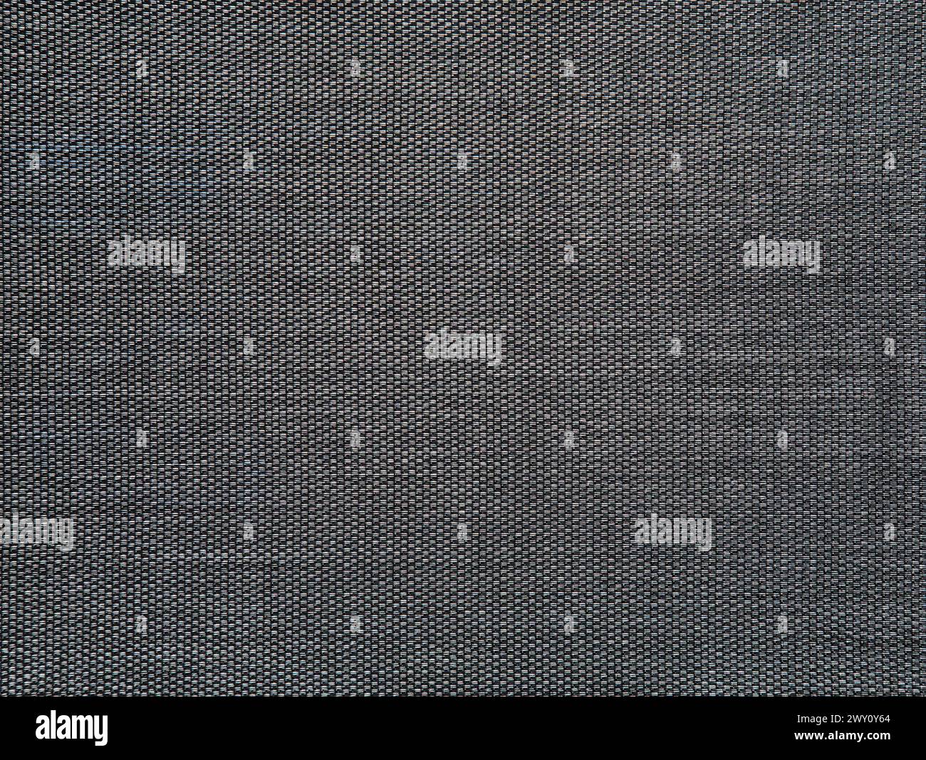 black gray fabric texture background (fine mesh fabric with vignette ...