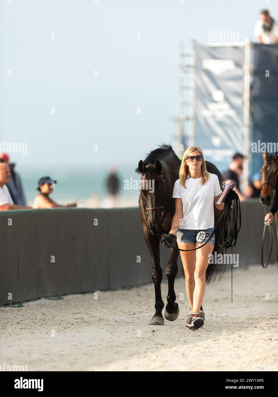Miami Beach, USA - April 3, 2024. The second leg of the 2024 Longines ...