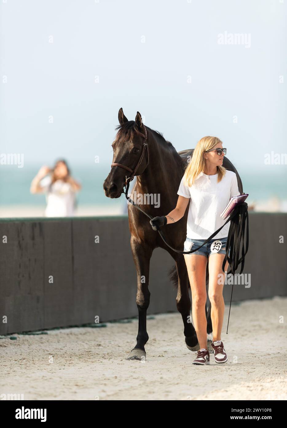 Miami Beach, USA - April 3, 2024. The second leg of the 2024 Longines ...