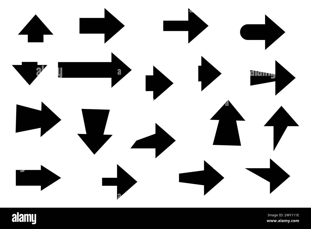 Arrows collection set in vector illustration Stock Vector Image & Art ...