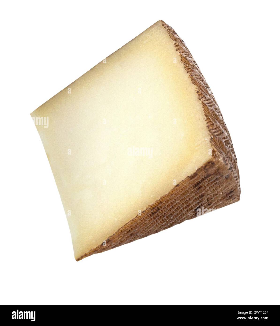 Block of tasty cheese isolated on white background. with clipping path ...