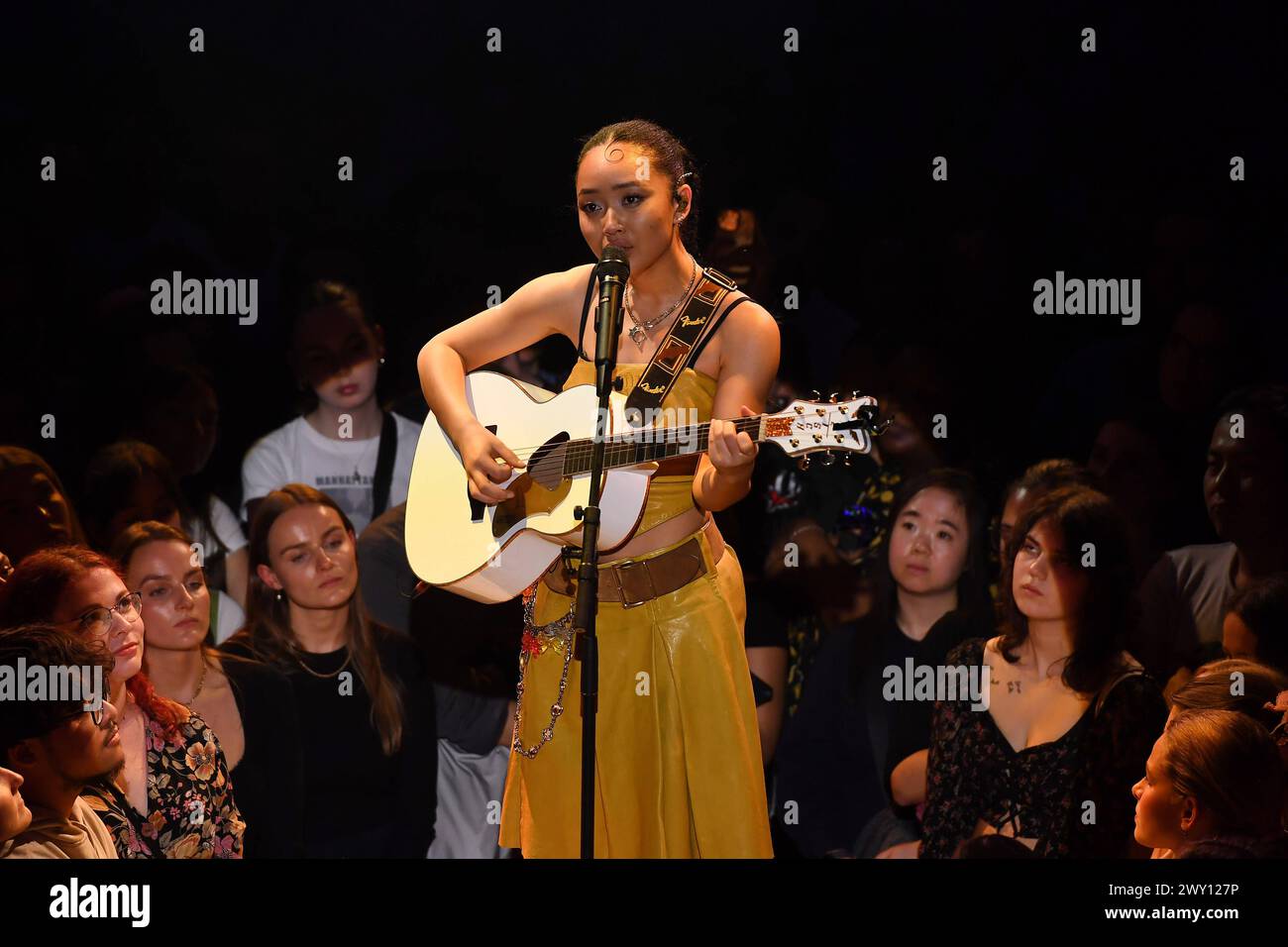 Griff performing at Roundhouse LONDON, ENGLAND - APRIL 02: Griff Sarah ...