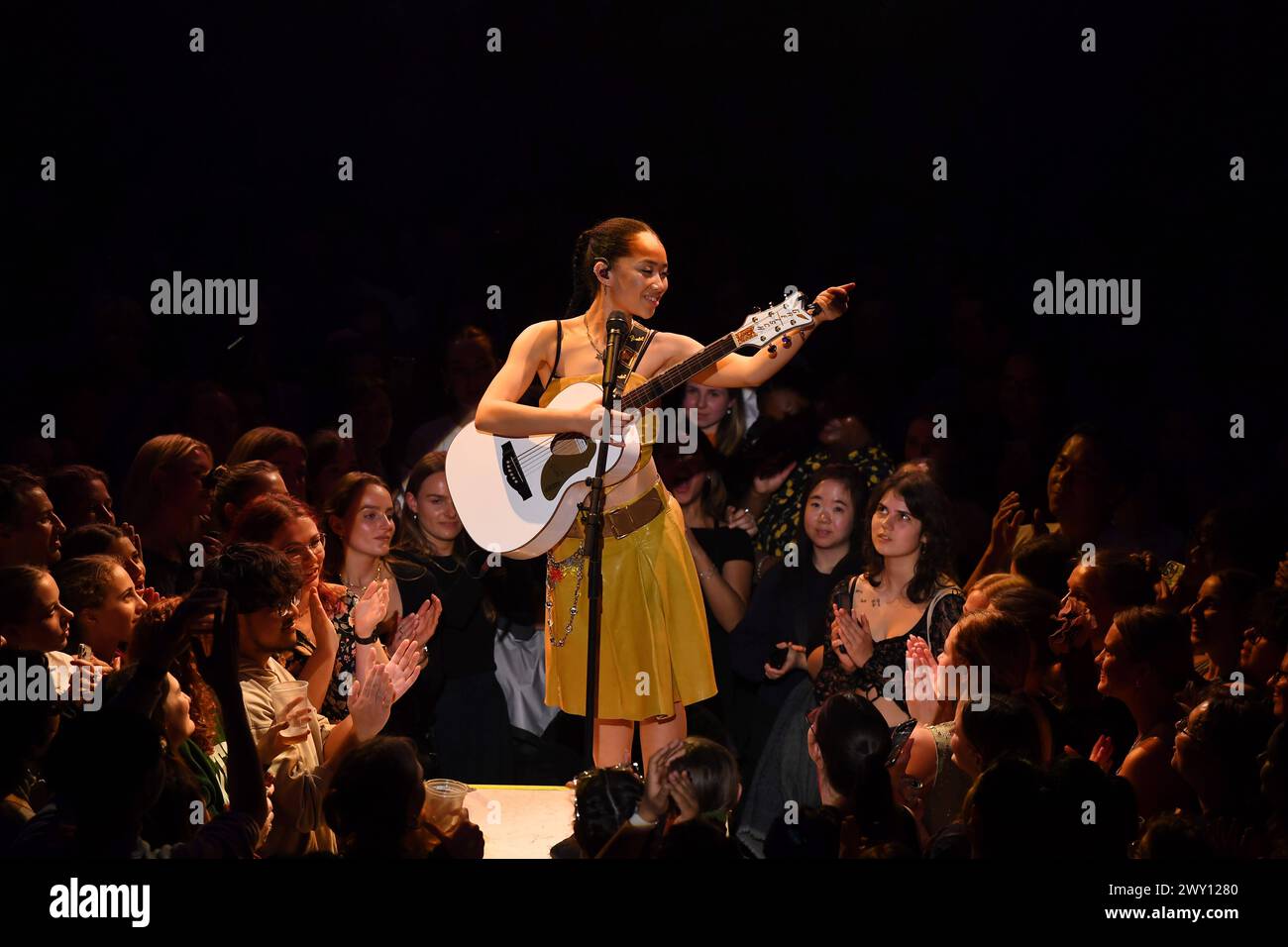 Griff performing at Roundhouse LONDON, ENGLAND - APRIL 02: Griff Sarah ...