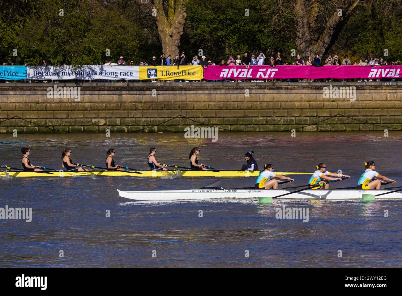 Oxford Cambridge Boat Race 2024 Stock Photo - Alamy