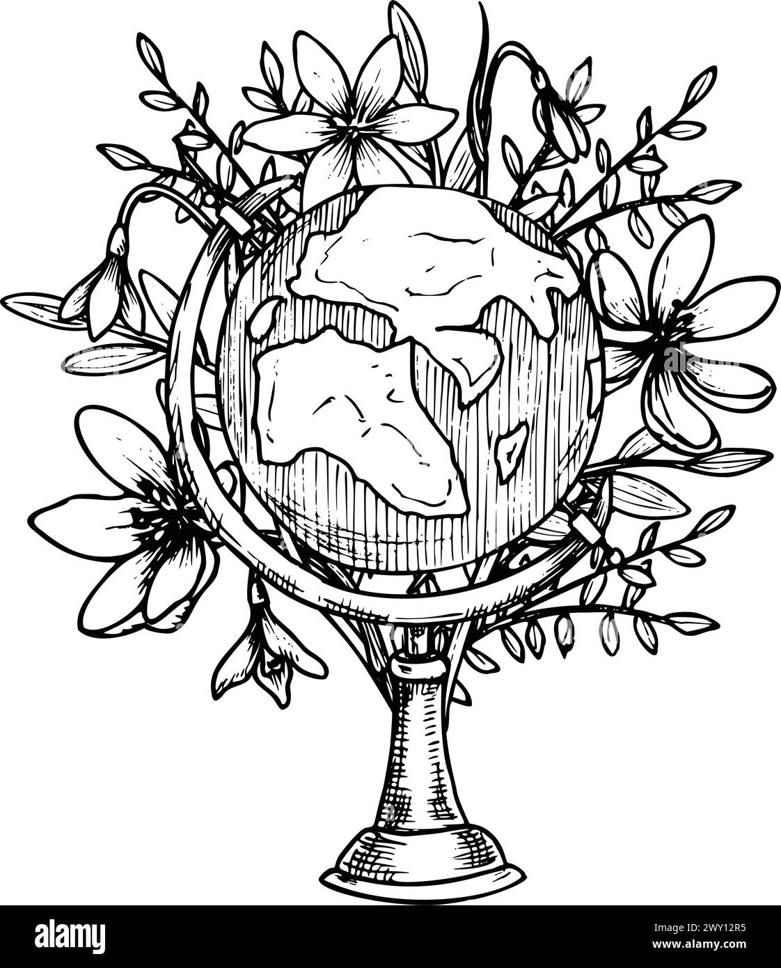 Stand painted Stock Vector Images - Alamy