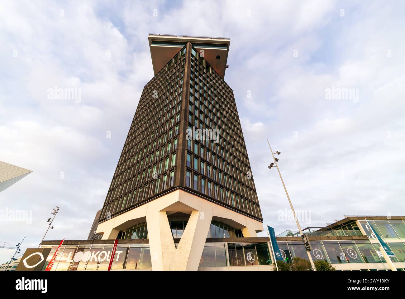 amsterdam, netherlands, 30 march 2024, adam lookout tower *** amsterdam ...