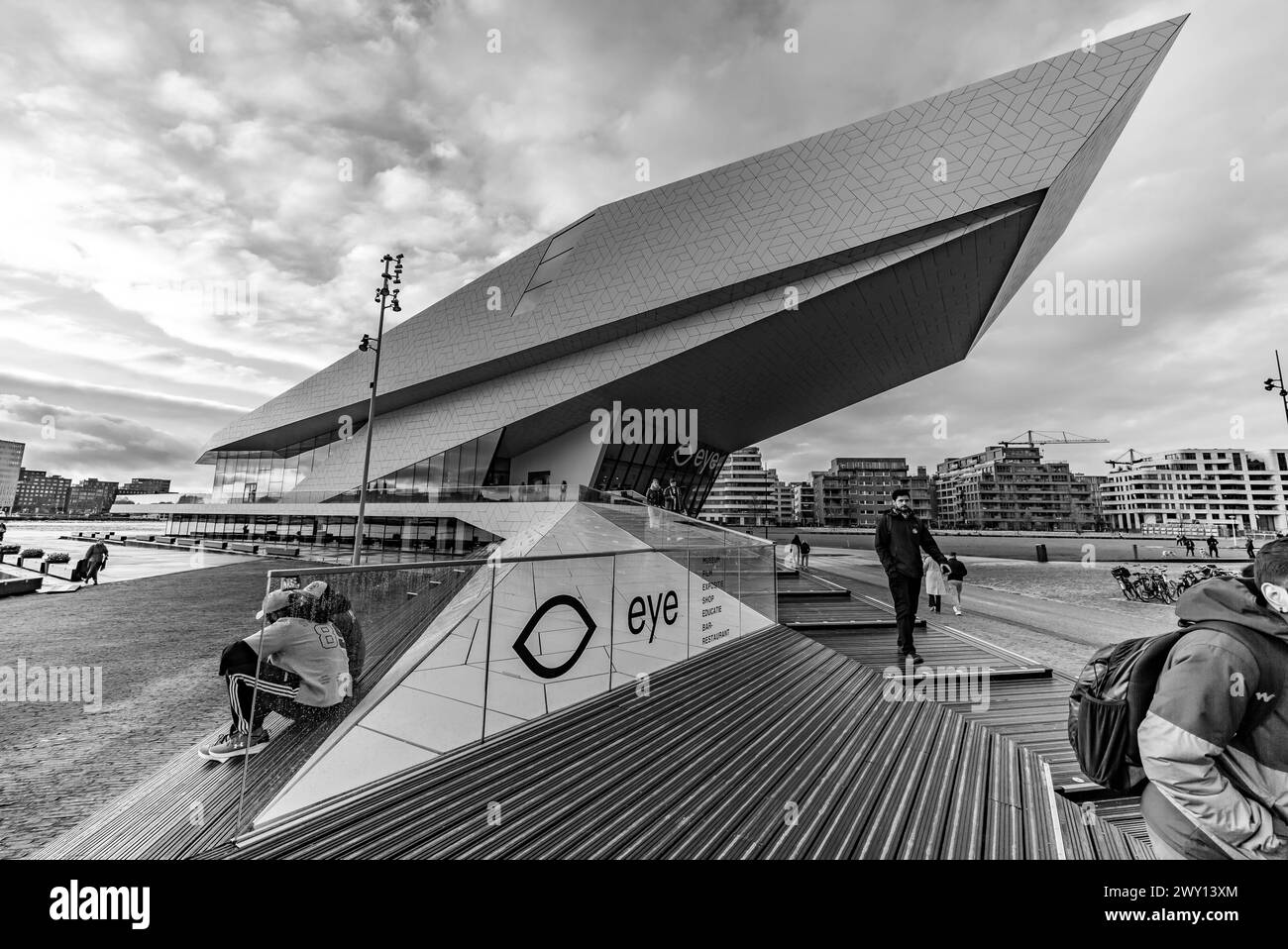 amsterdam, netherlands, 30 march 2024, eye film museum *** amsterdam ...