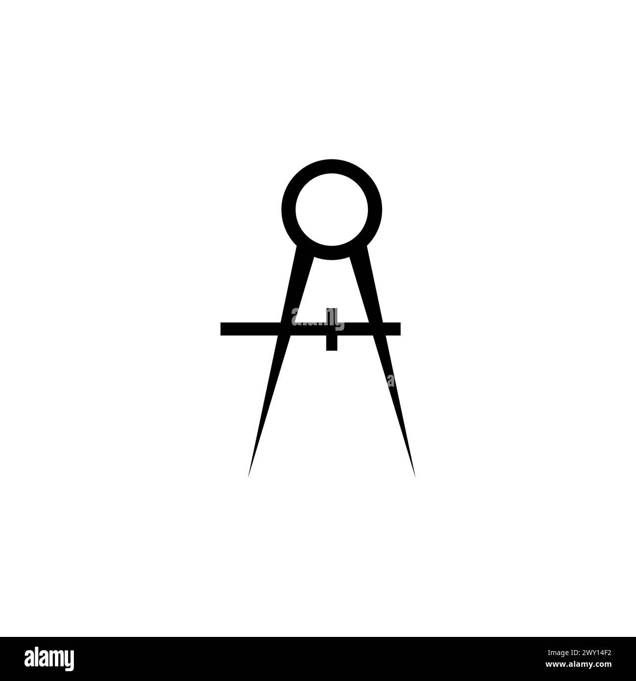 Mathematics compass Black and White Stock Photos & Images - Alamy