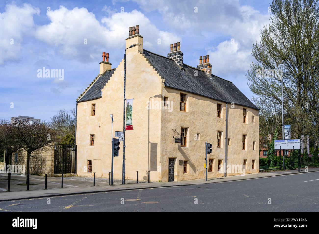 The restored Provand's Lordship, the oldest surviving house in Glasgow ...