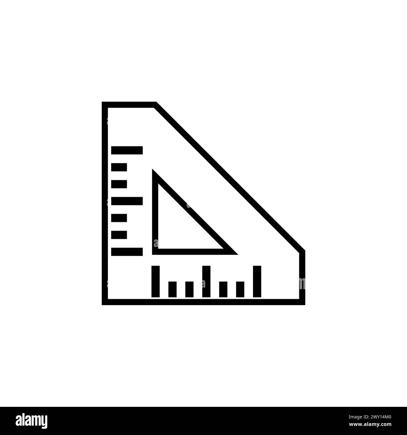 Transparent scale ruler Black and White Stock Photos & Images - Alamy
