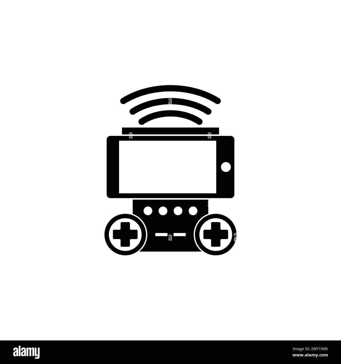 Wireless controller Black and White Stock Photos & Images - Alamy