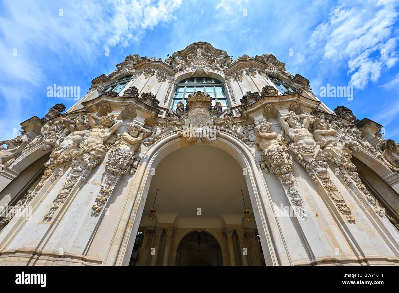 Historical landmark - in Zwinger palace (Der Dresdner Zwinger) Art ...