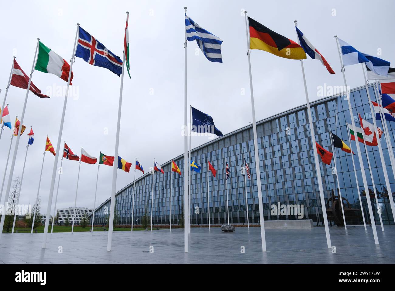 Nato logo sweden hi-res stock photography and images - Alamy