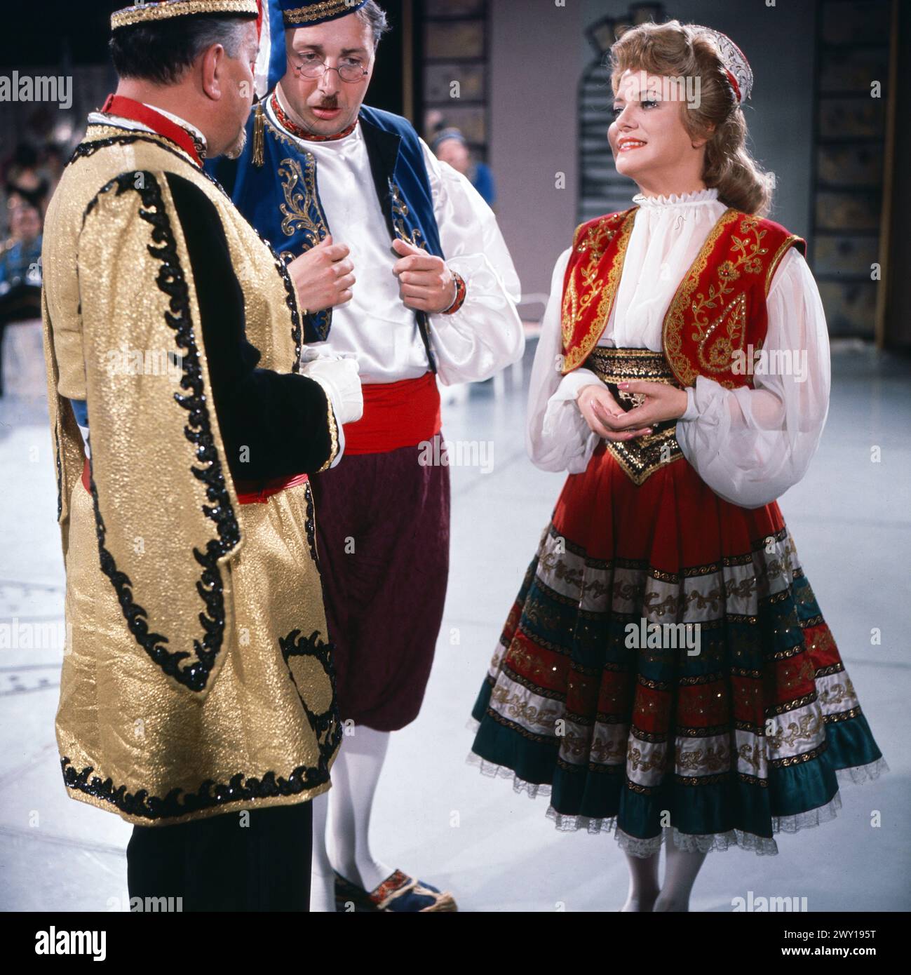Die lustige Witwe, Fernsehfassung der Operette von Franz Lehar ...
