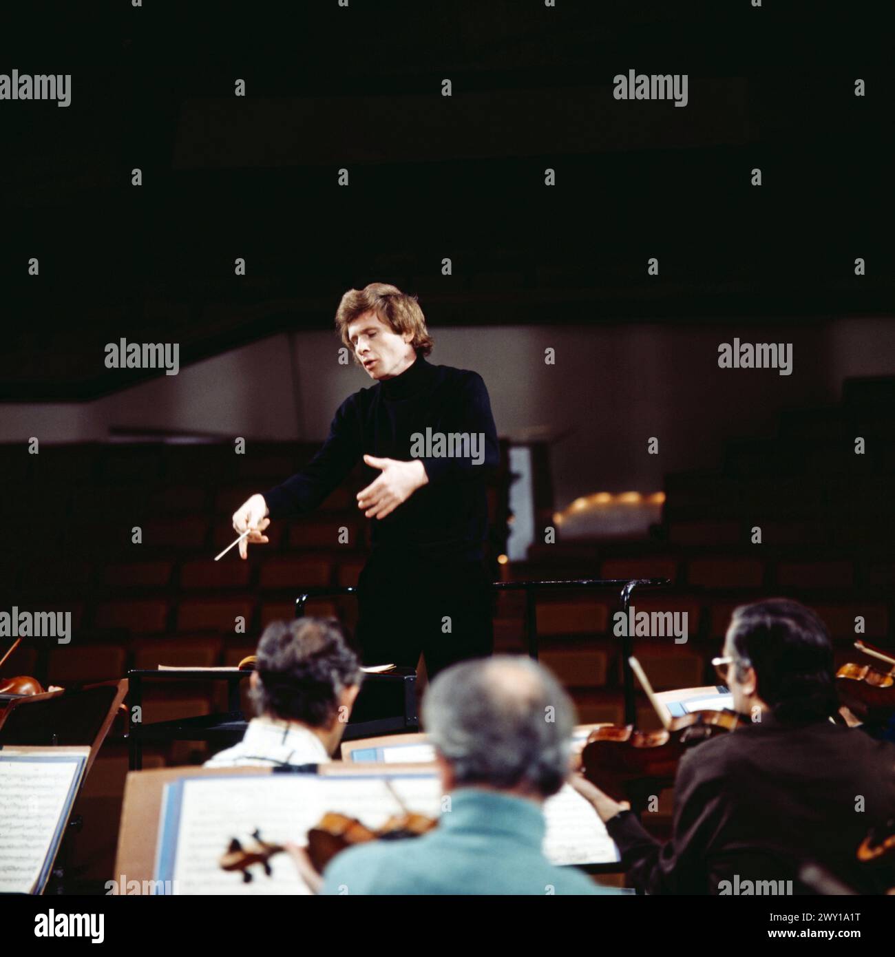 Herbert-von-Karajan-Dirigierwettbewerb, Philharmonie in Berlin, 1973 ...