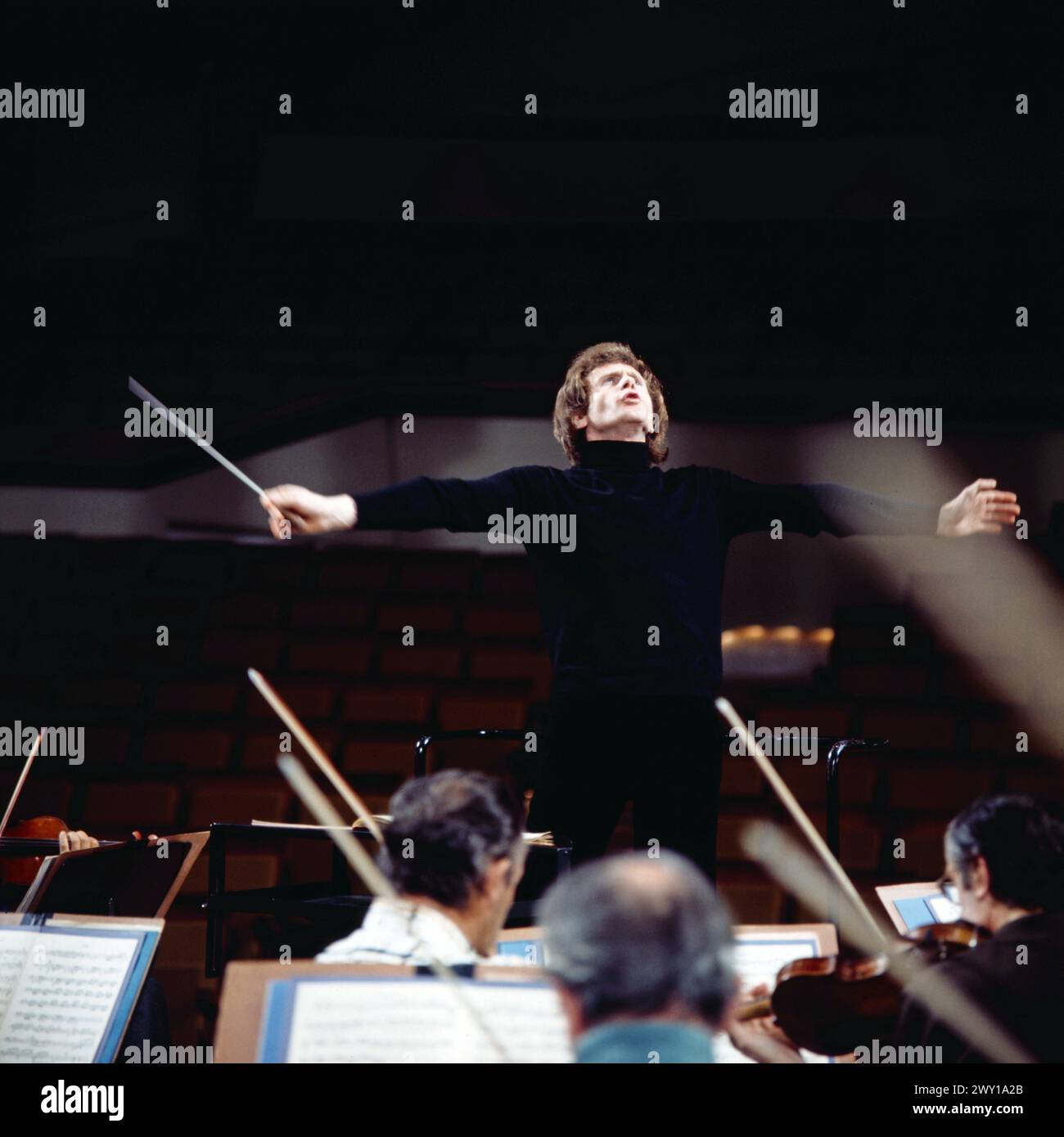 Herbert-von-Karajan-Dirigierwettbewerb, Philharmonie in Berlin, 1973 ...