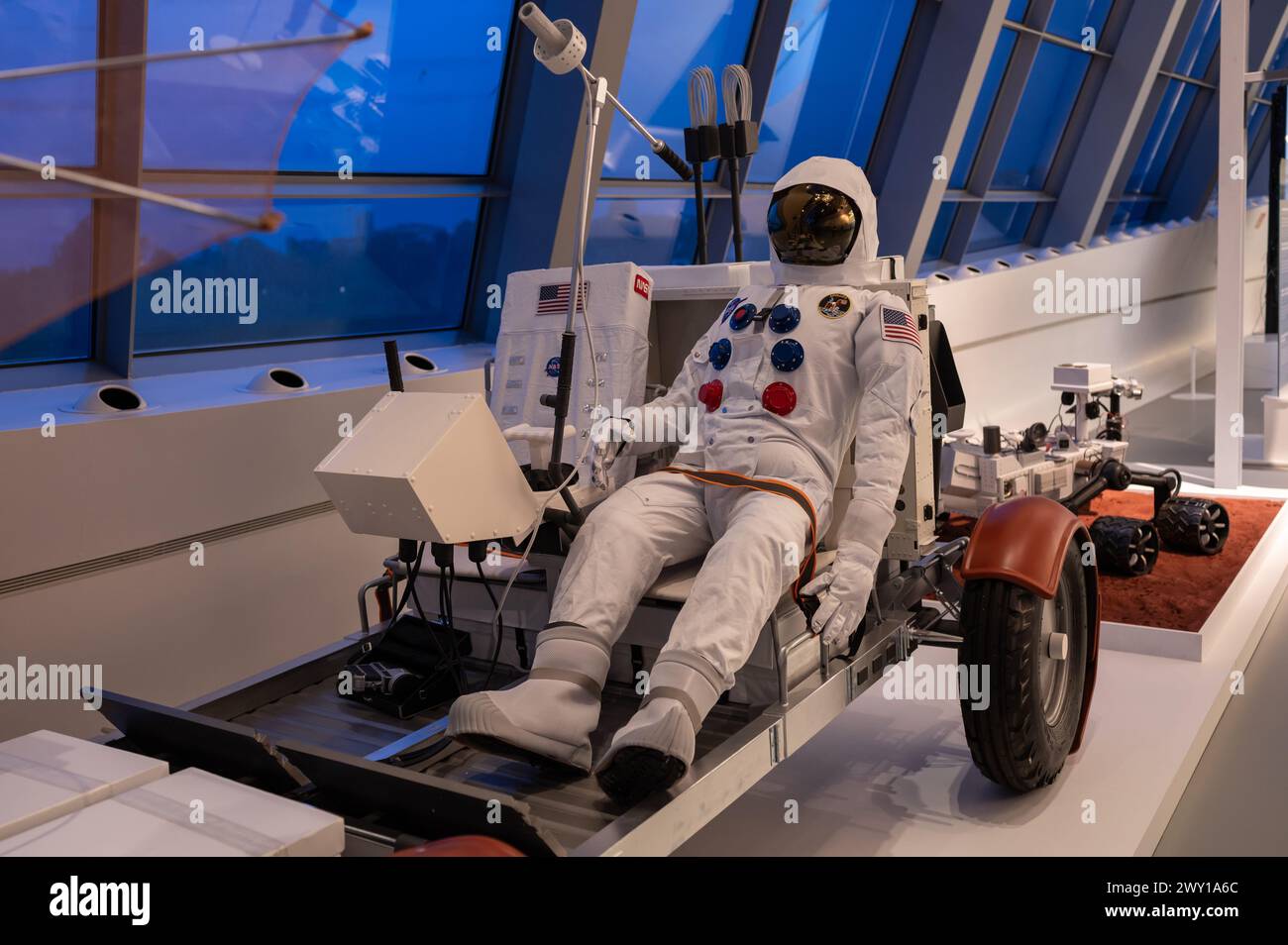 Lunar Roving Vehicle. Mobility City Technology Museum in Zaha Hadid’s ...