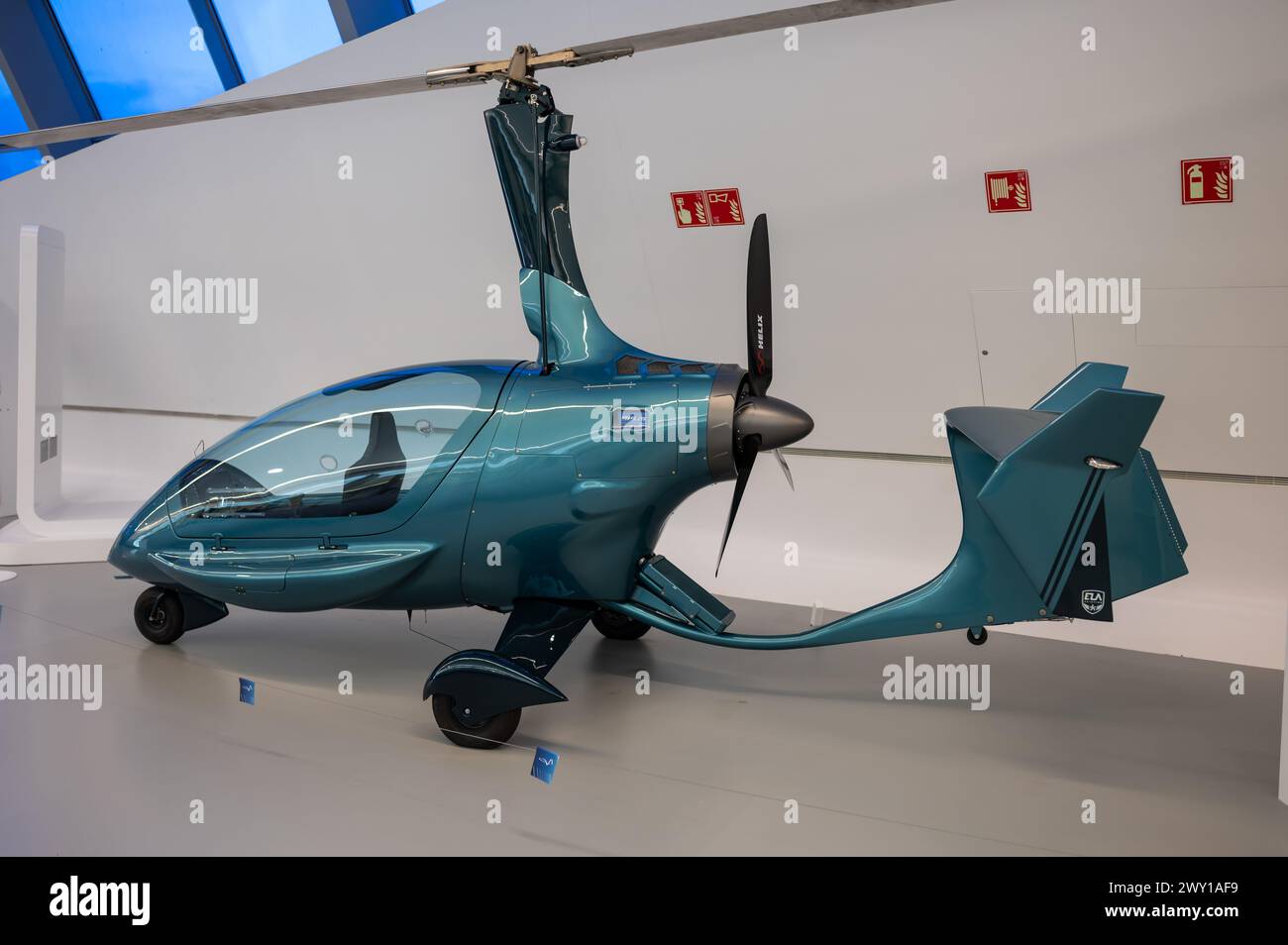 ELA Eclipse EVO gyrocopter produced by ELA Aviation. Mobility City ...