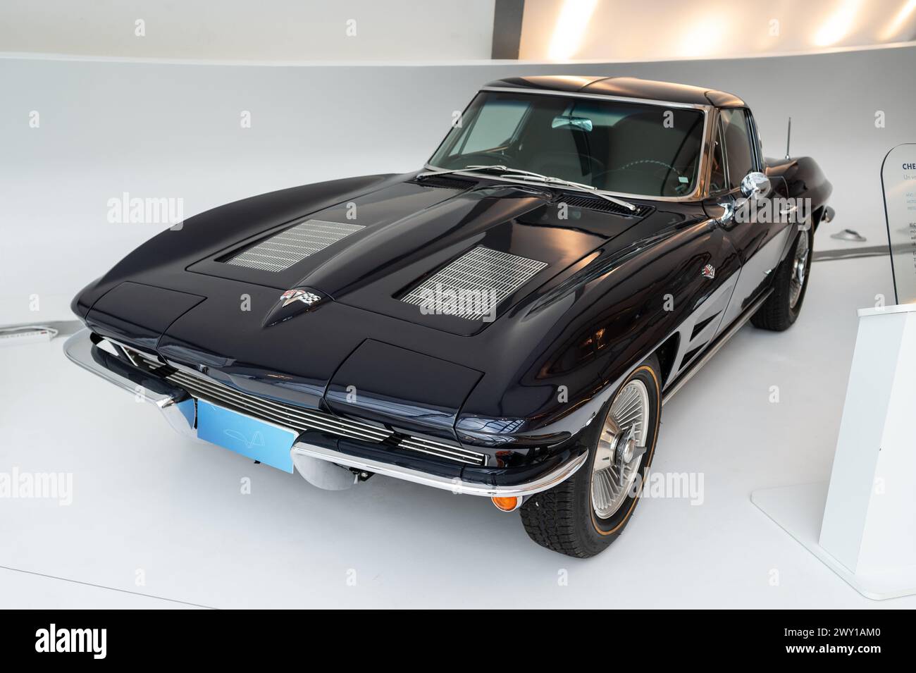 Chevrolet Corvette C2 from 1963. Mobility City Technology Museum in ...