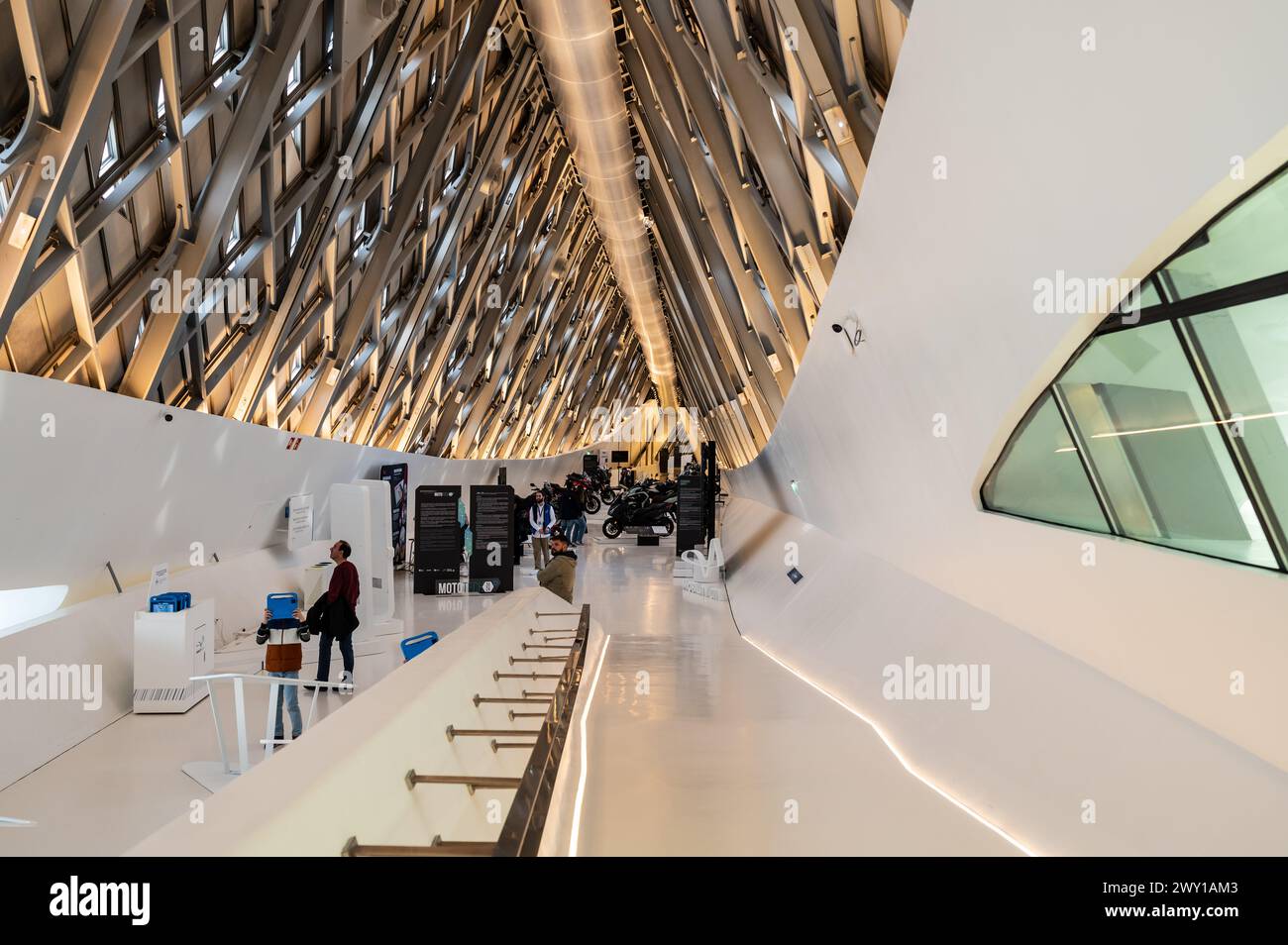 Mobility City Technology Museum in Zaha Hadid’s Bridge (Bridge Pavilion ...