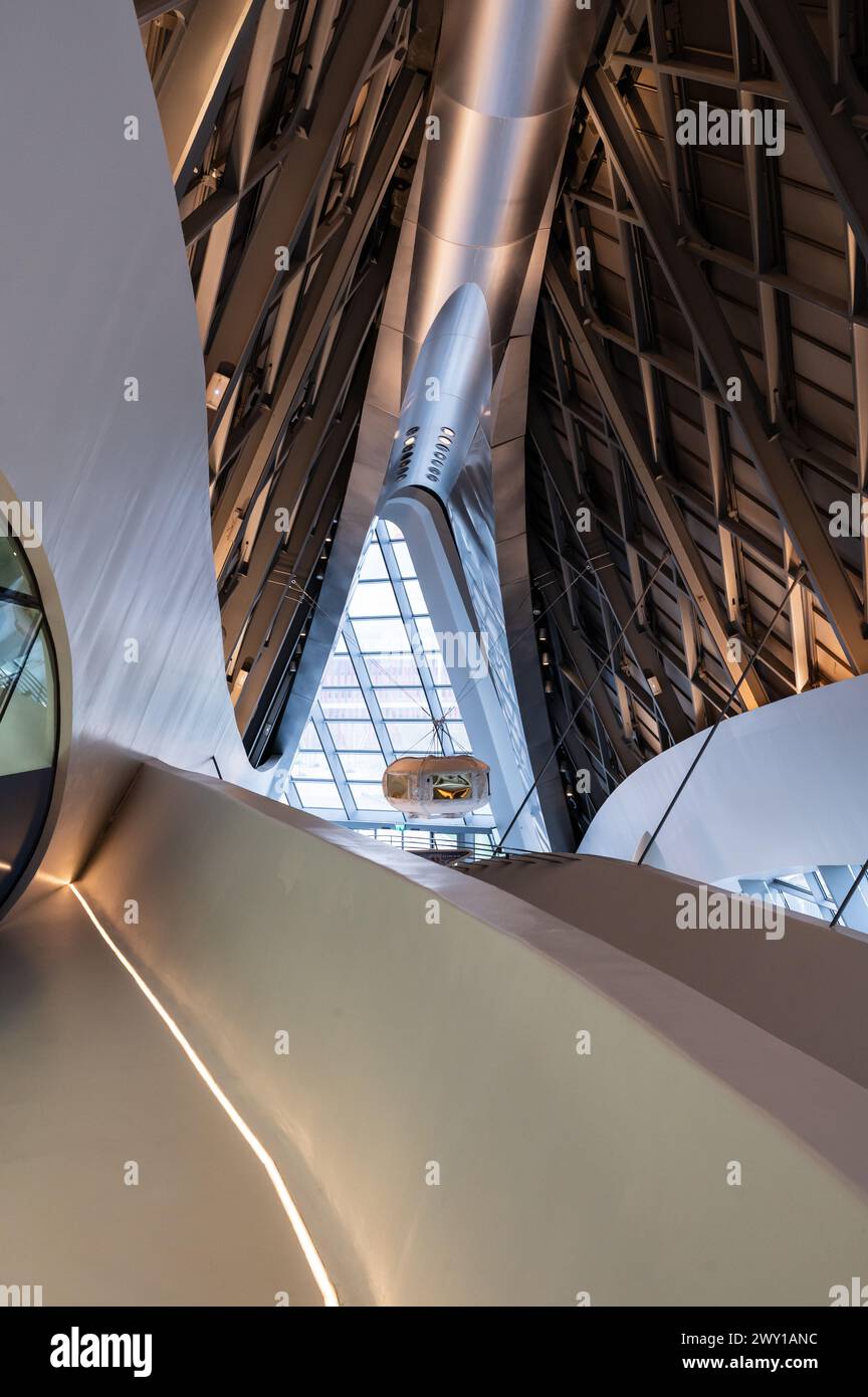 Mobility City Technology Museum in Zaha Hadid’s Bridge (Bridge Pavilion ...