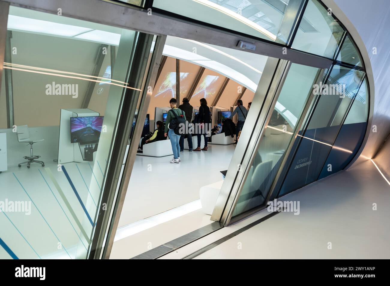 Mobility City Technology Museum in Zaha Hadid’s Bridge (Bridge Pavilion ...