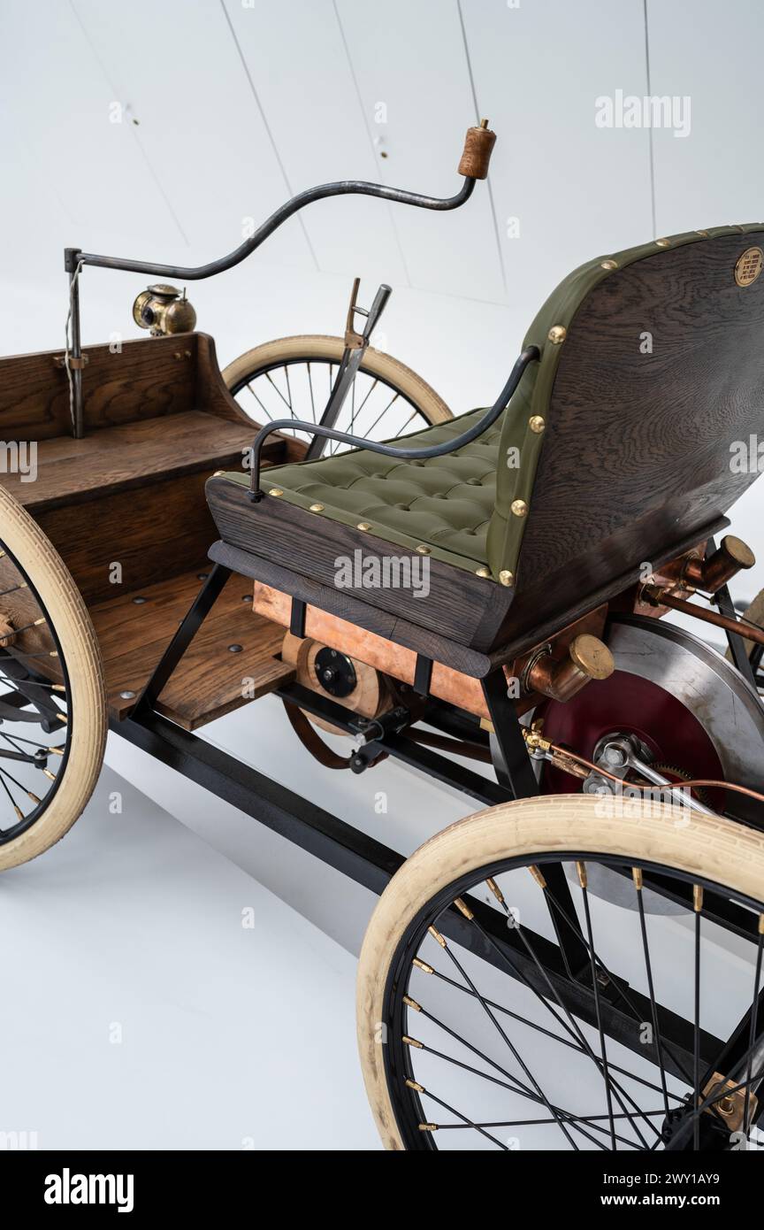 Ford Quadricycle from 1896. Mobility City Technology Museum in Zaha ...