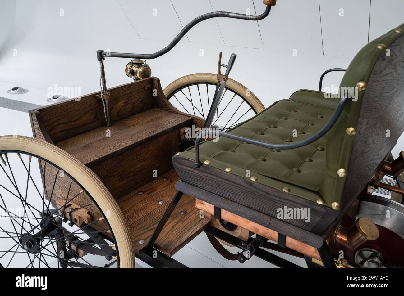 Ford Quadricycle from 1896. Mobility City Technology Museum in Zaha ...
