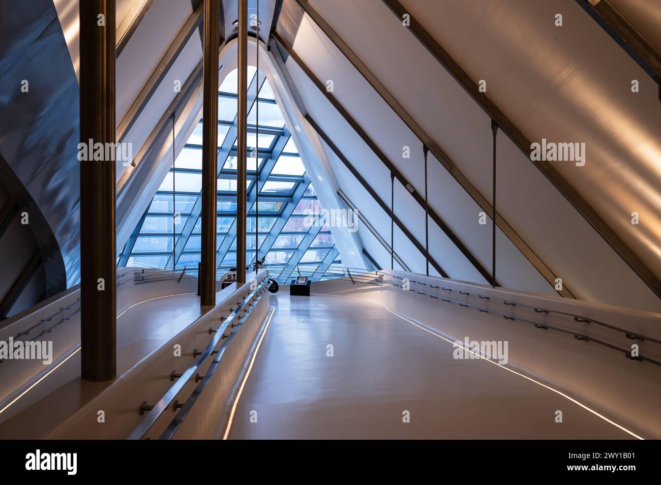 Mobility City Technology Museum in Zaha Hadid’s Bridge (Bridge Pavilion ...