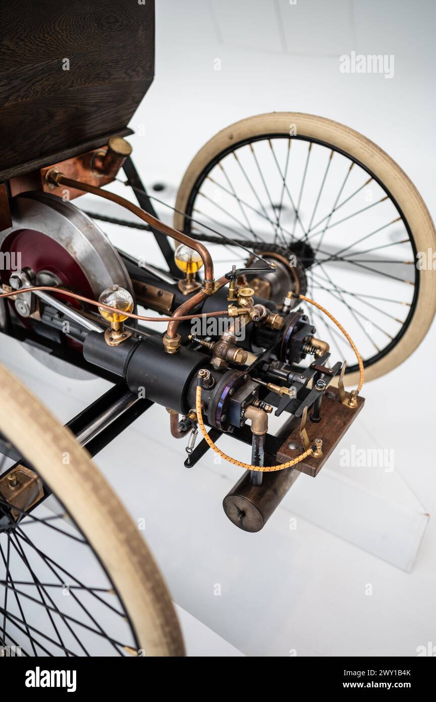 Ford Quadricycle from 1896. Mobility City Technology Museum in Zaha ...