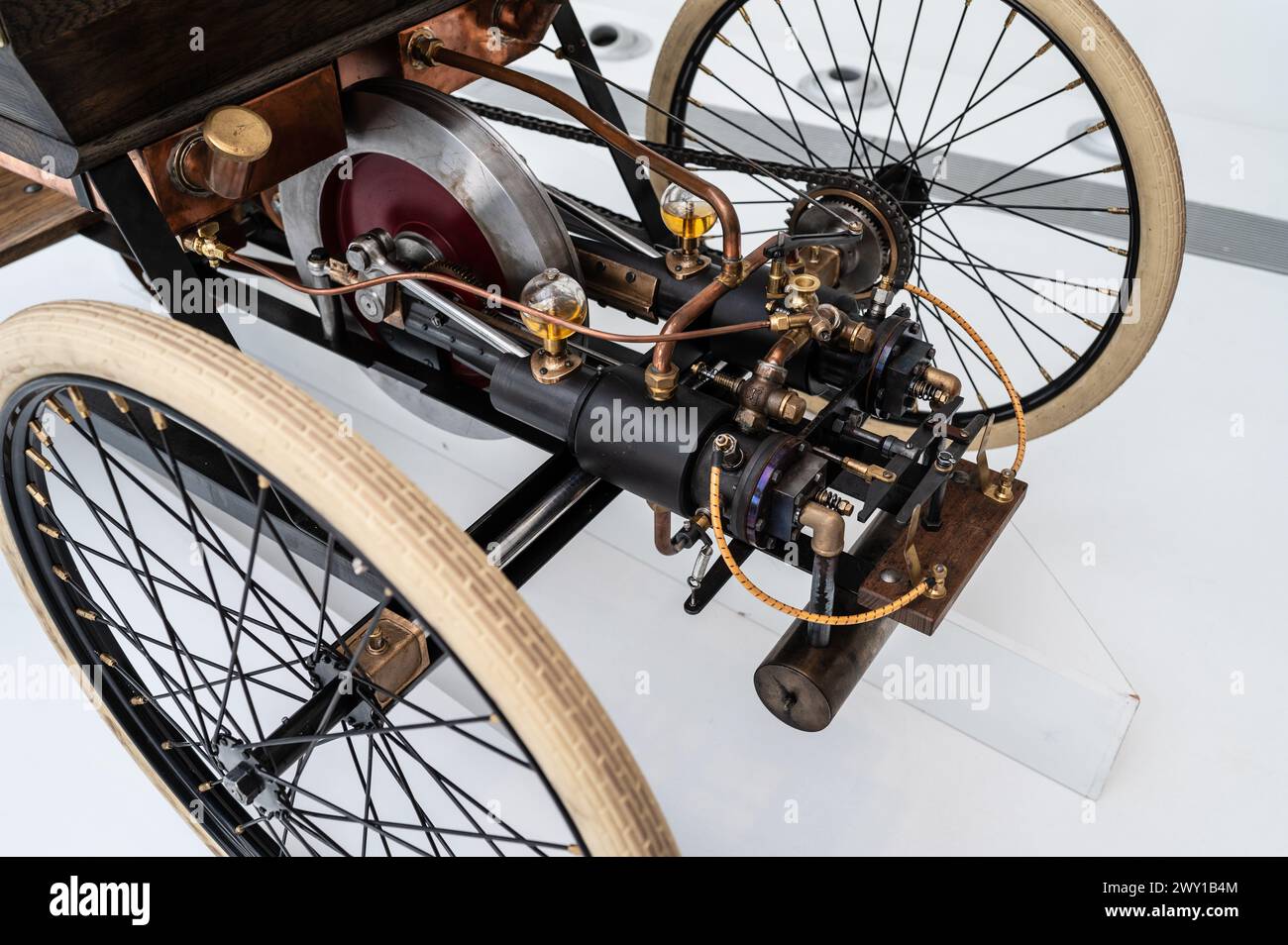 Ford Quadricycle from 1896. Mobility City Technology Museum in Zaha ...