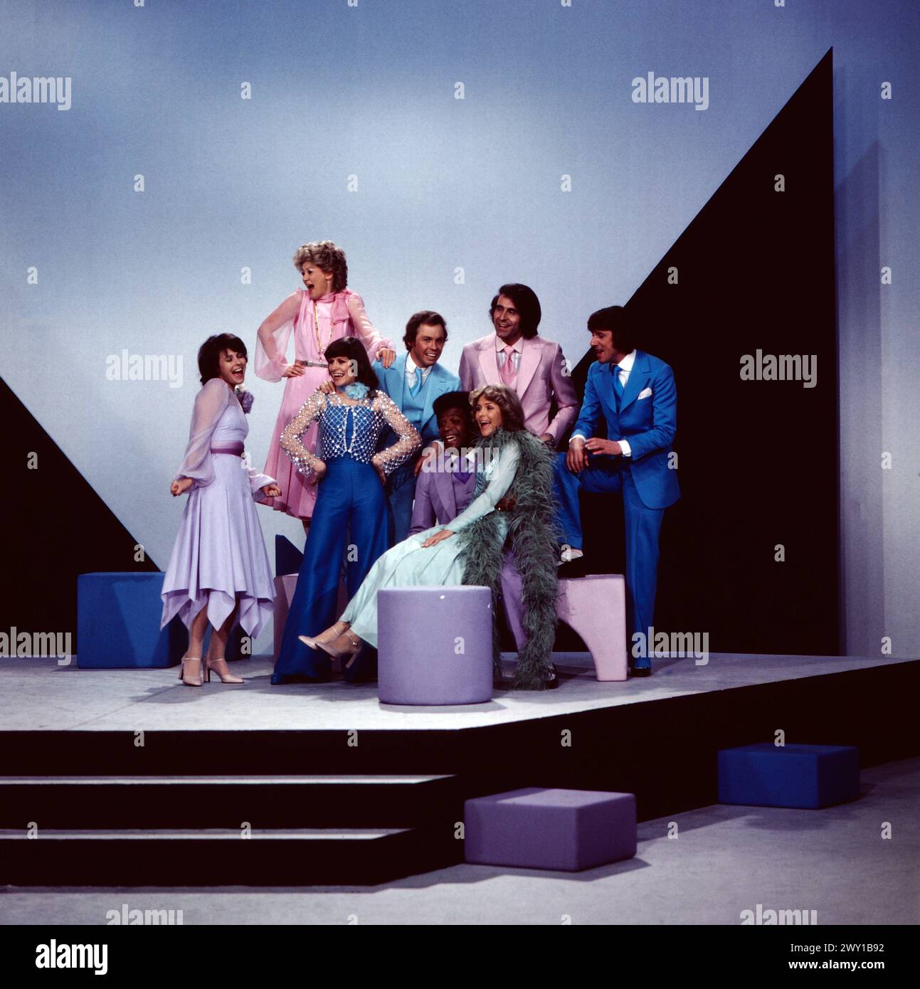 8 x 1 in Noten, ZDF Fernsehshow, Deutschland, 1975, in der Show: Ireen ...