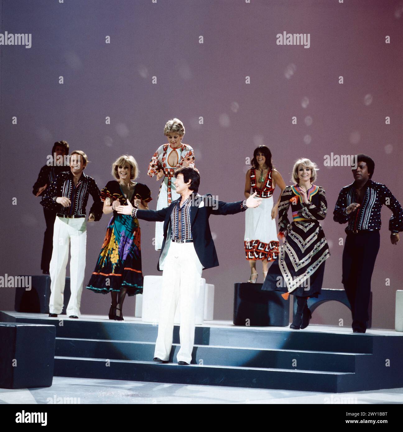 8 x 1 in Noten, ZDF Fernsehshow, Deutschland, 1976, in der Show ...