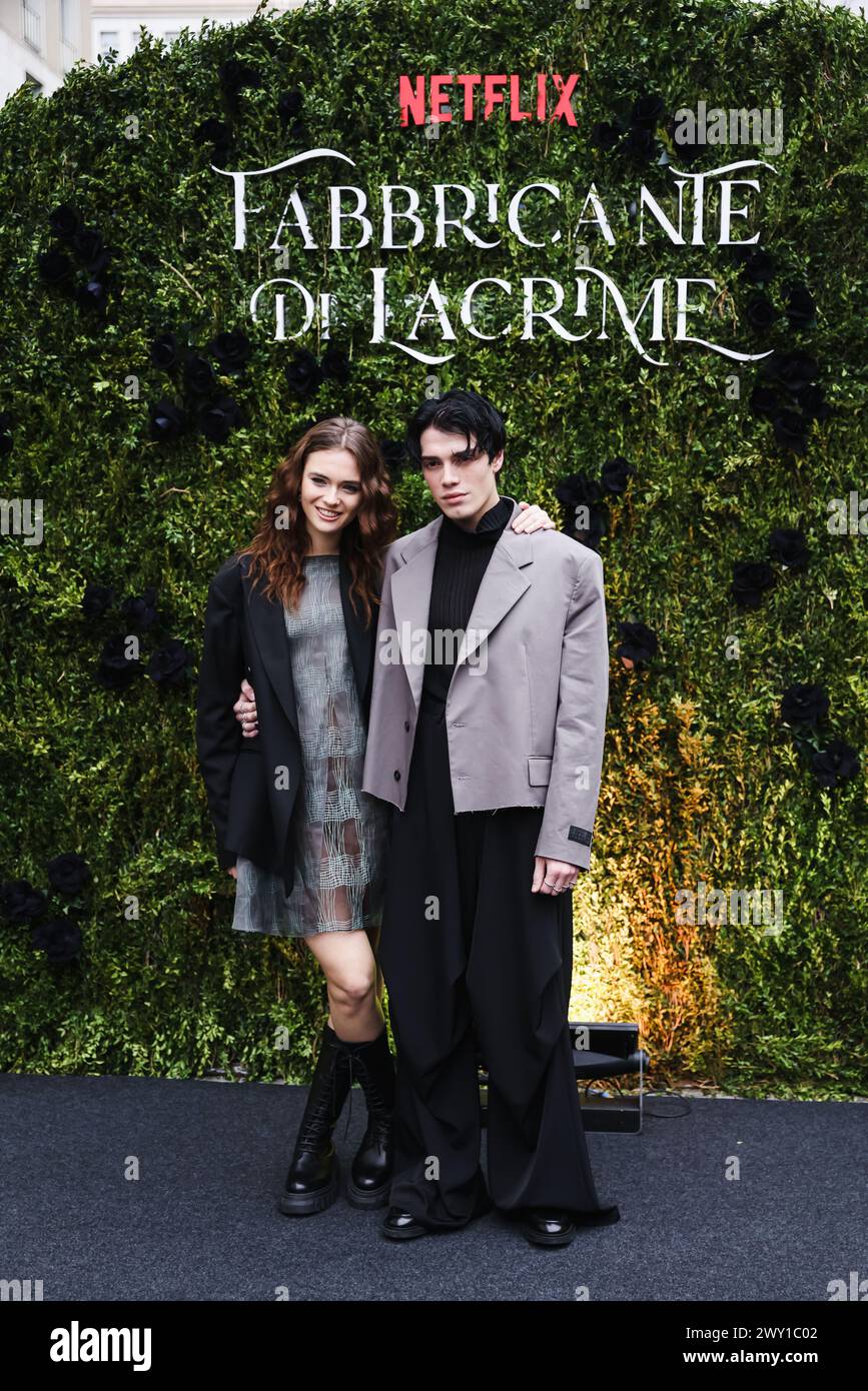Milan, Italy. 03rd Apr, 2024. Milan, The photocall for the inauguration ...