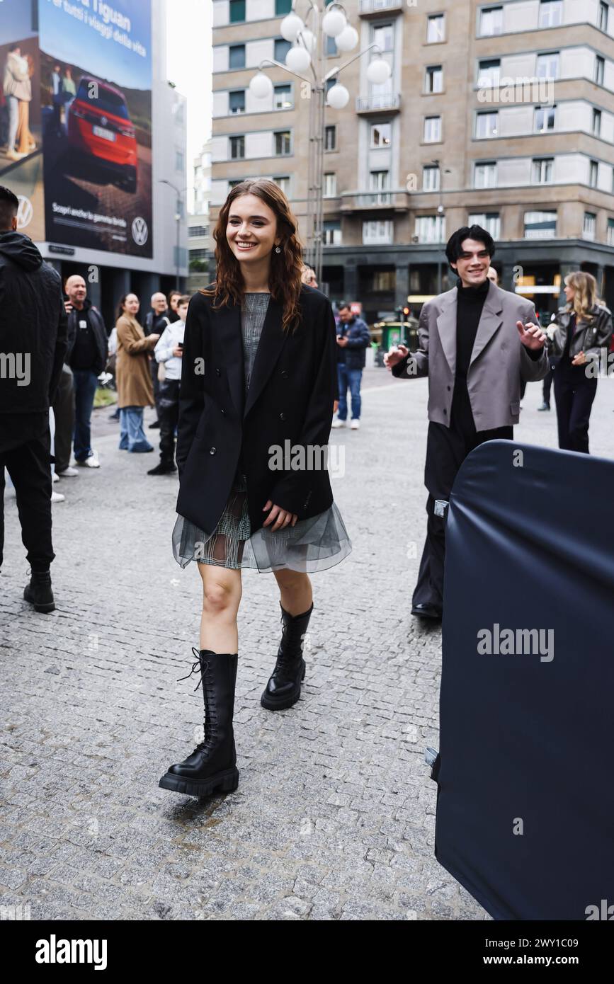 Photocall biondo biondo hi-res stock photography and images - Alamy