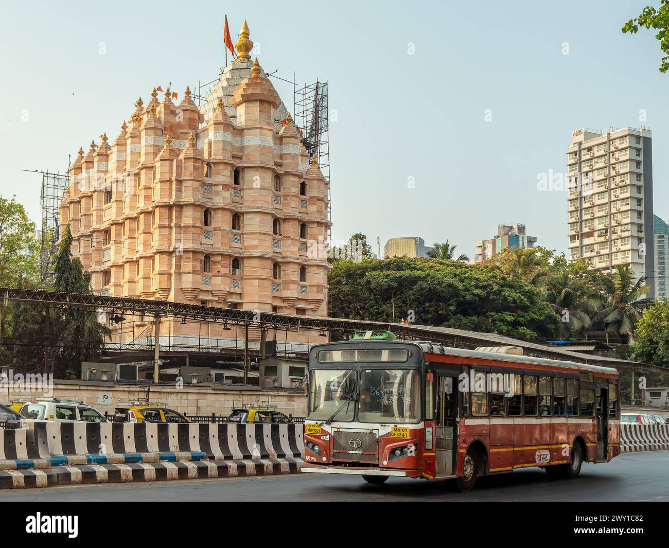 03 31 2024 Siddhivinayak Temple dedicated to Lord Ganesh at Prabhadevi ...