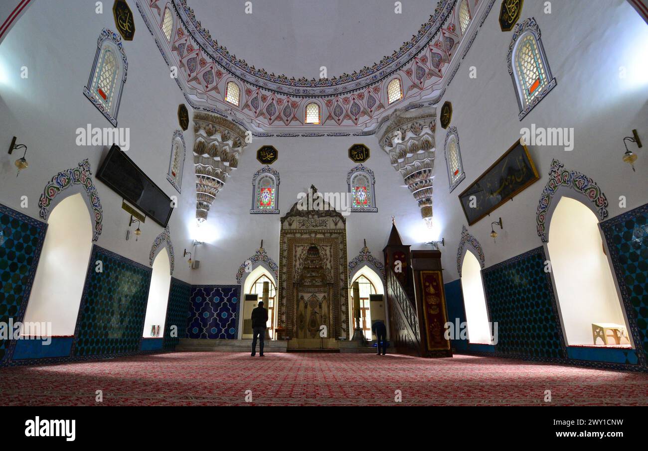 Located in Bursa, Turkey, Muradiye Mosque was built in 1426 Stock Photo ...