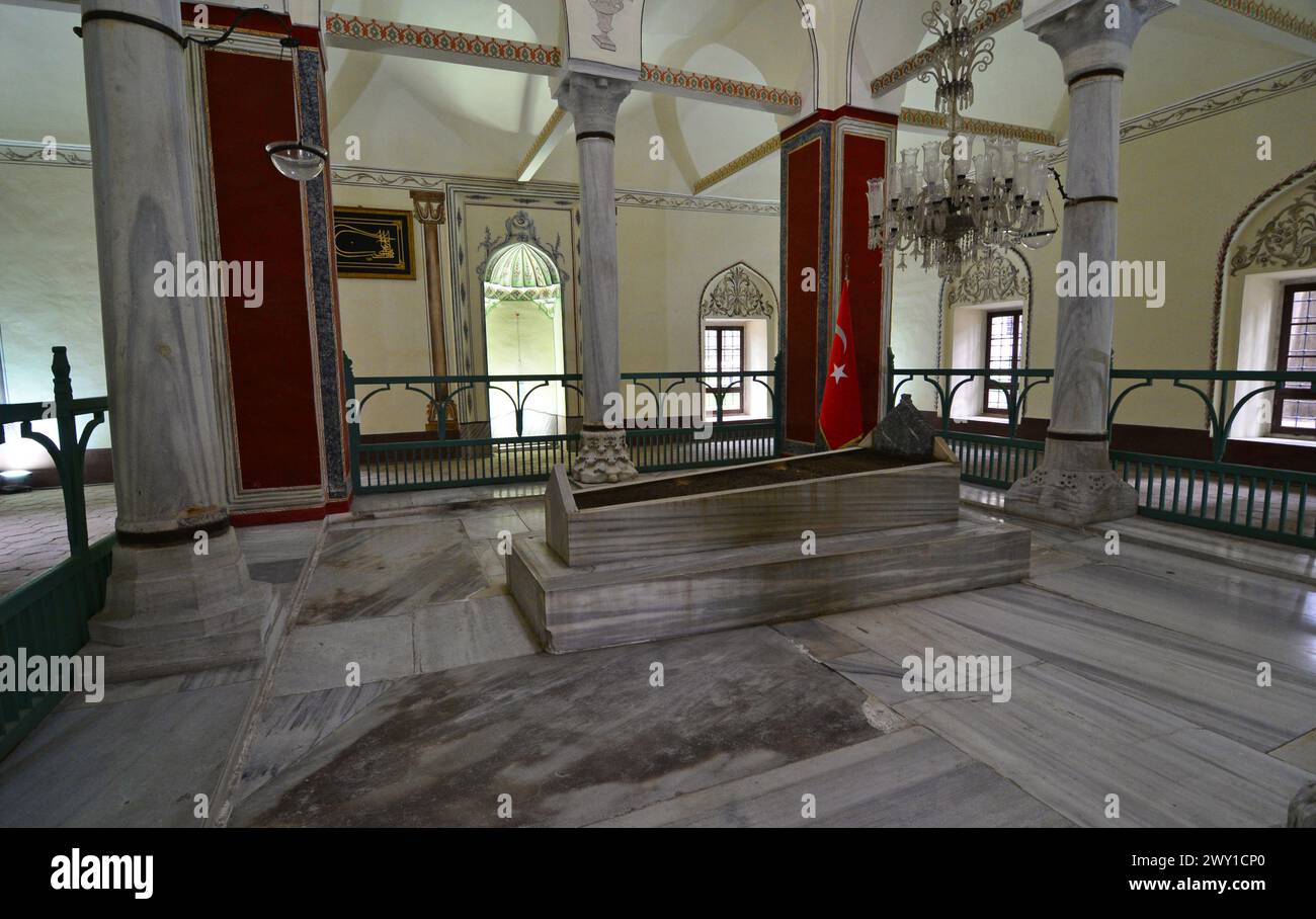 1. Murat Tomb, located in Bursa, Turkey, was built in the 14th century ...